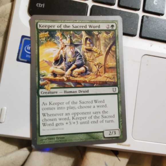 Other | Keeper Of The Sacred Word Magic Card | Poshmark